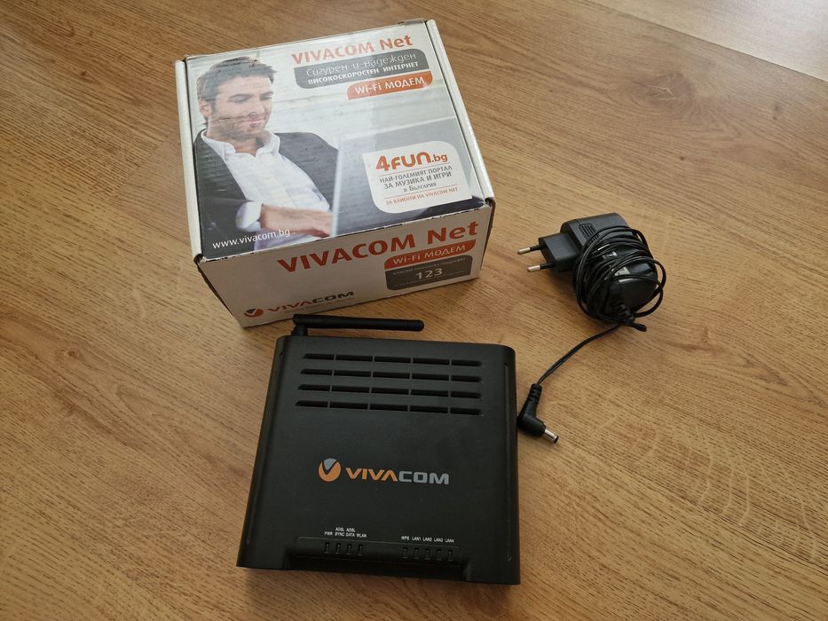 Vivacom WiFi модем/рутер гр. Шумен Херсон • OLX.bg