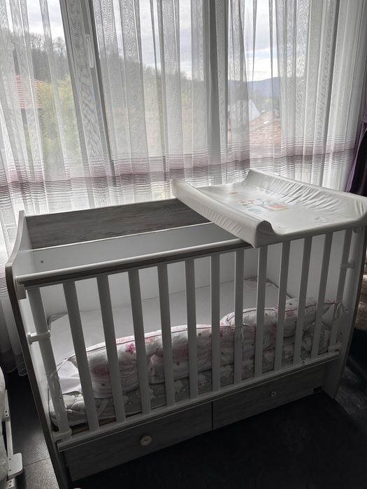 Бебешко легло Lorelli Matrix с матрак и повивалник гр. Търговище Запад 1 • OLX.bg