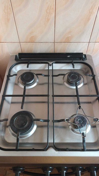 Aragaz inox 4 ochiuri pe gaz Hereclean • OLX.ro