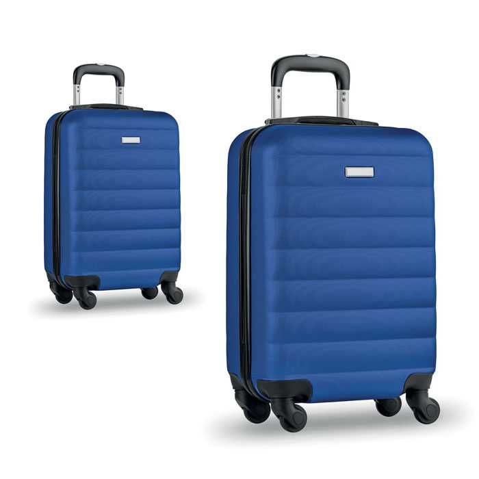 Troller din ABS cu maner telescopic si patru roti (de cabina avion ...