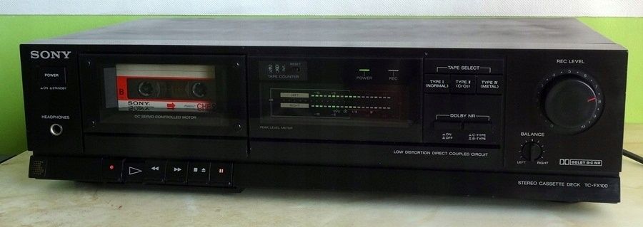 Оригинален дек SONY TC-FX100 за смяна на ремъци или за части гр ...