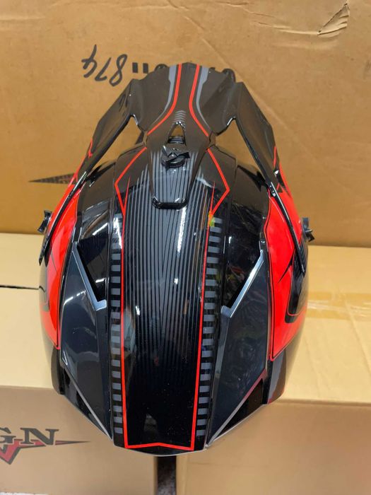 Casca Moto Enduro Cross ATV S M L XL BLACK Cagula Cadou Bucuresti ...