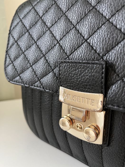 Geanta Musette Laima (culori: negru si bej) Timisoara • OLX.ro