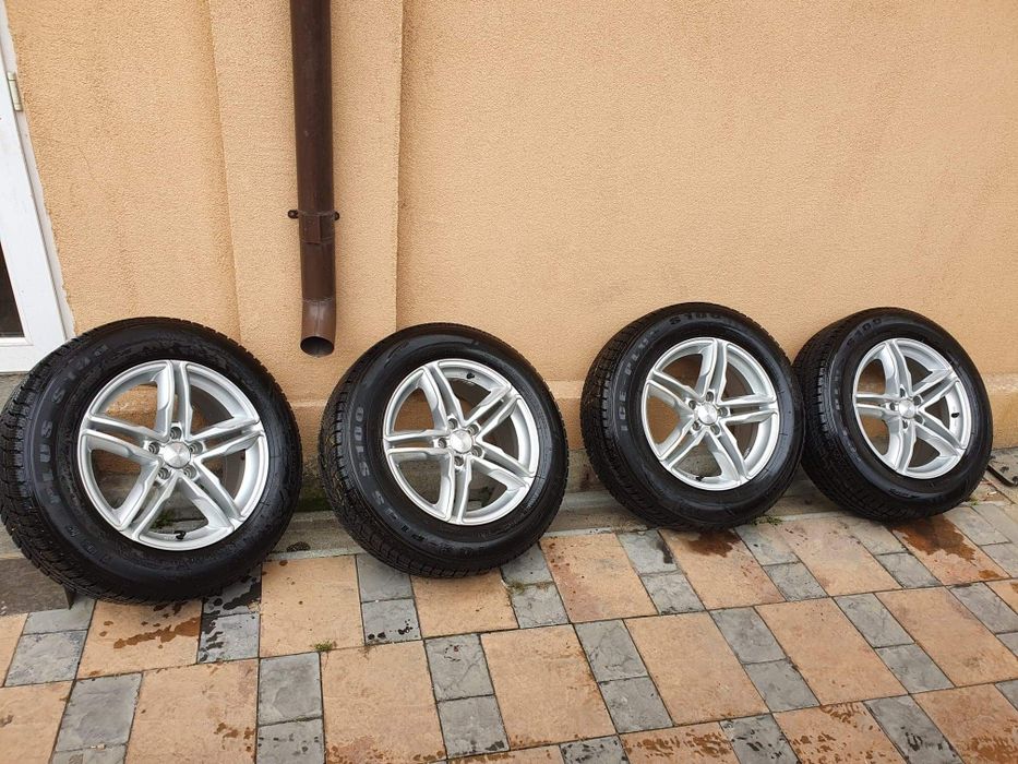 Jante cu anvelope de iarna Audi Q5/ 225 65 17 Braila • OLX.ro