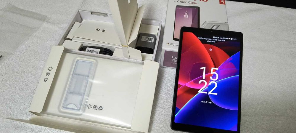 Tableta lenovo tab m8 (4th gen) 2024, octa-core ,4gb ram, 64gb cu SIM ...