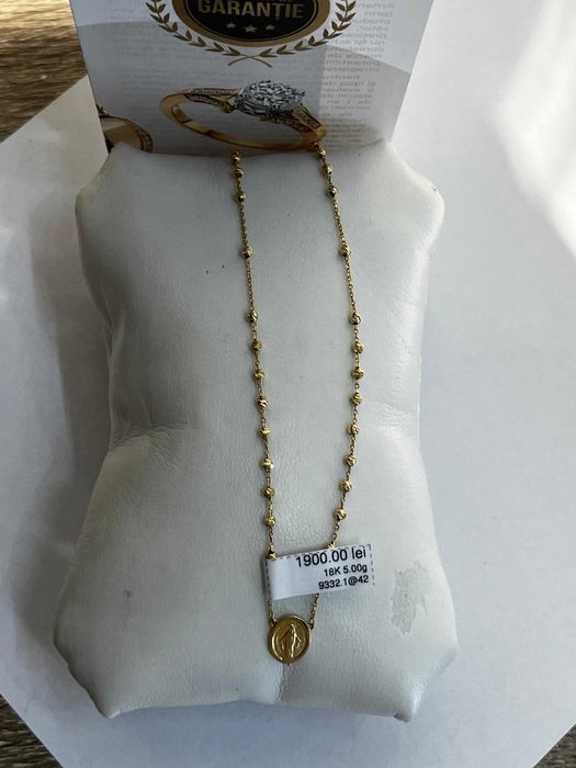 (AG42) Lant aur 18k 5g b9332.1 Roman • OLX.ro