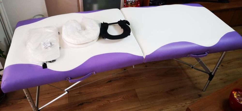 Pat masaj pliabil si portabil 2 sectiuni, masa masaj Bucuresti Sectorul ...