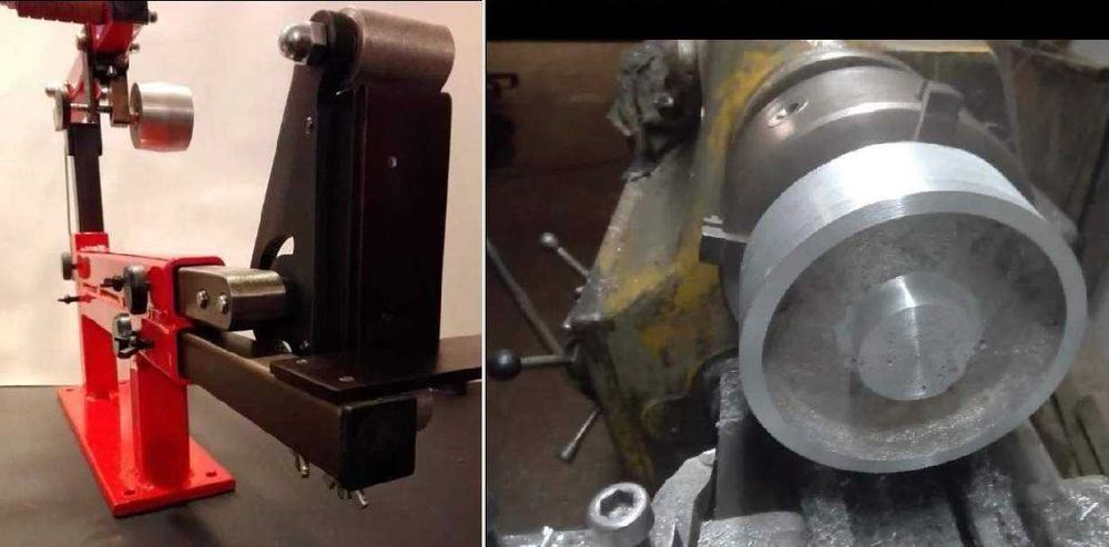 Polizor cu Banda _ Banda Smirghel - Role _Piese_Accesorii_Belt Grinder ...