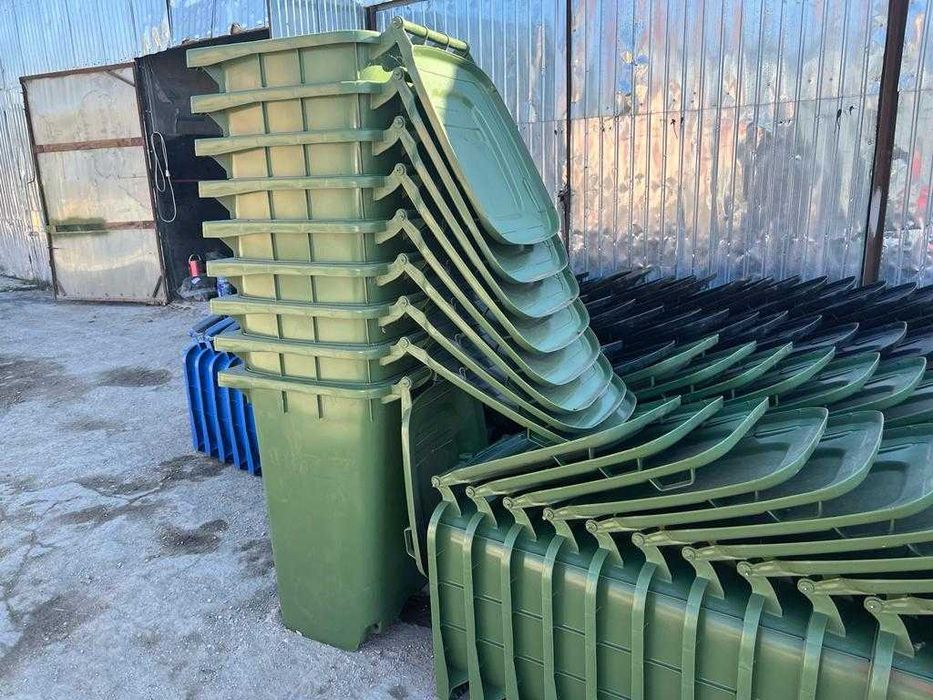 Tomberon gunoi 240 Litri diverse culori super PRET super OFERTA Chiajna ...