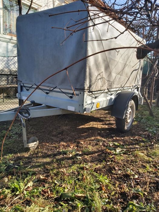 Remorca auto 750kg Cerbureni • OLX.ro