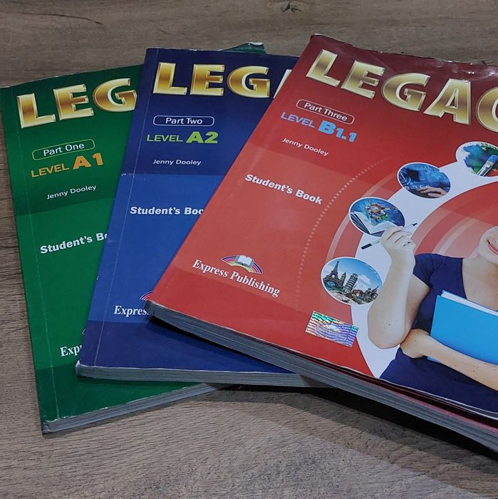 Учебник LEGACY A1 гр. Шумен Боян Българанов 1 • OLX.bg