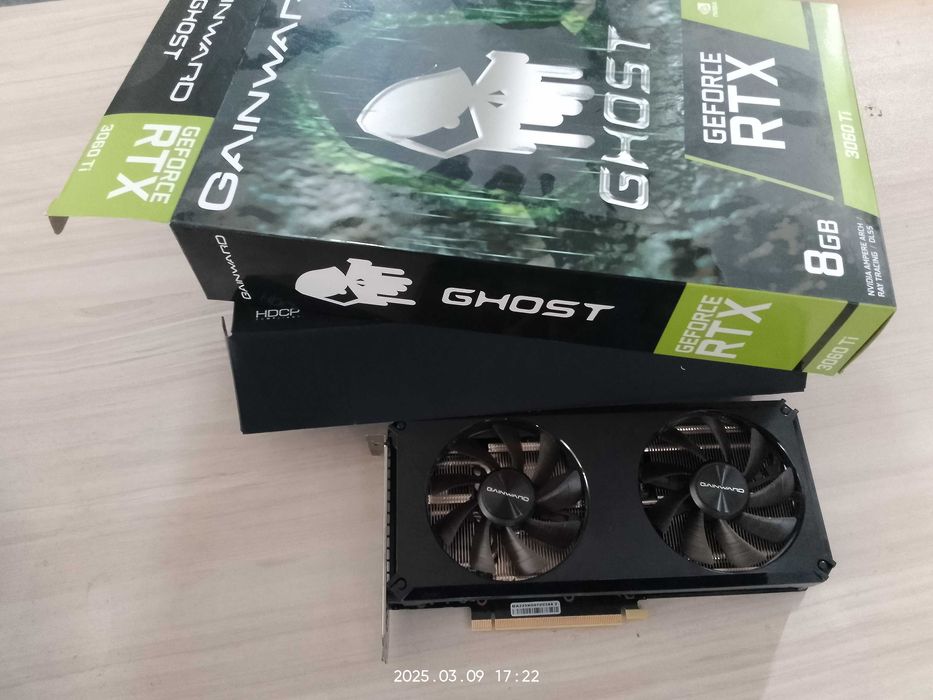 Gainward Ghost Geforce RTX 3060 TI 8GB 8-pin с. Граф Игнатиево • OLX.bg