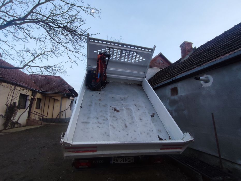 Iveco Daily Basculabil +macara /schimb Mandra • OLX.ro