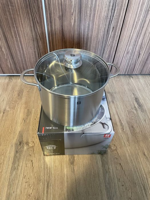 НОВА Тенджера Zwilling 6л / 24см Tefal WMF Solingen неръждаема стомана гр. София Лагера • OLX.bg