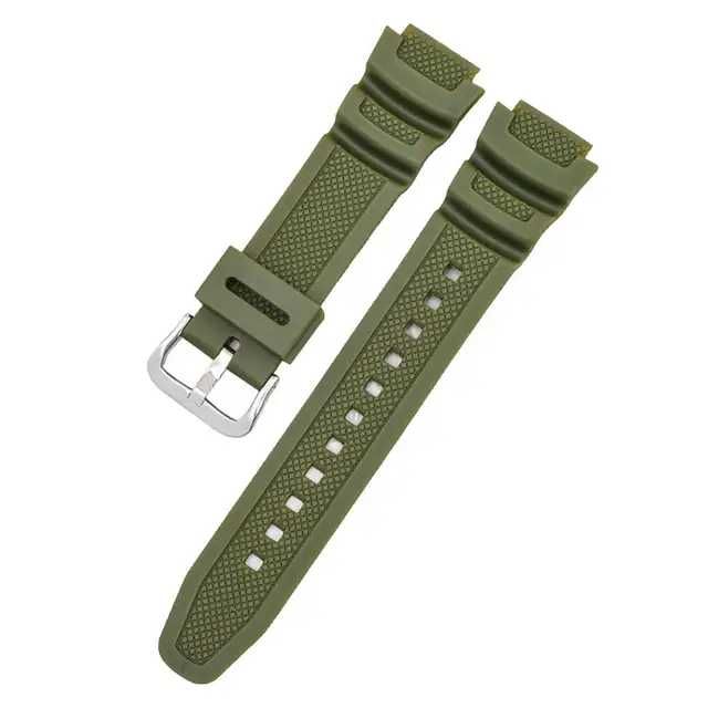 Разные ремешки для часов Casio Силиконовые Нейлоновые НАТО Zulu Компас ...