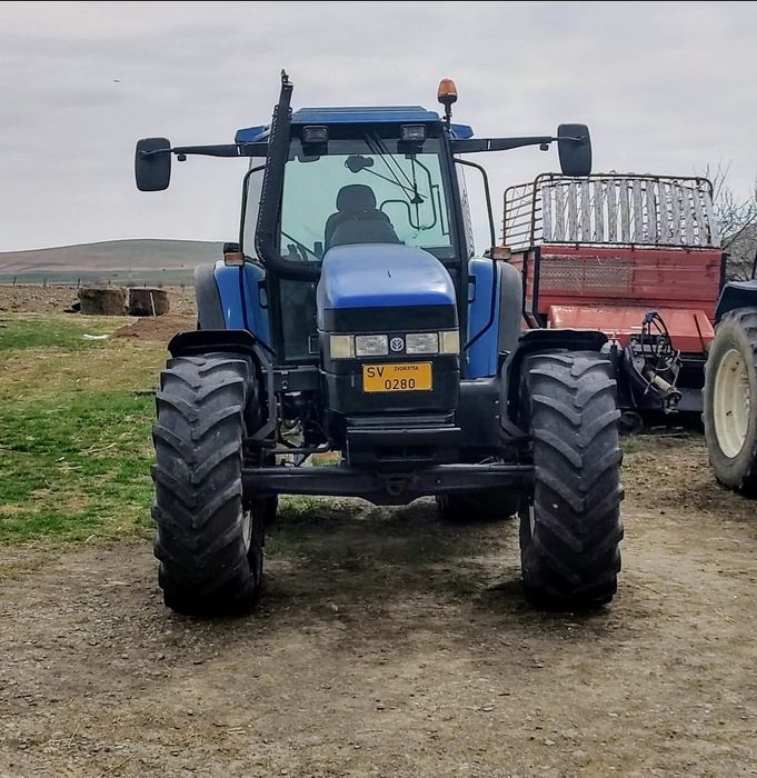 New Holland 8160 100 cp plus freză Iasi • OLX.ro