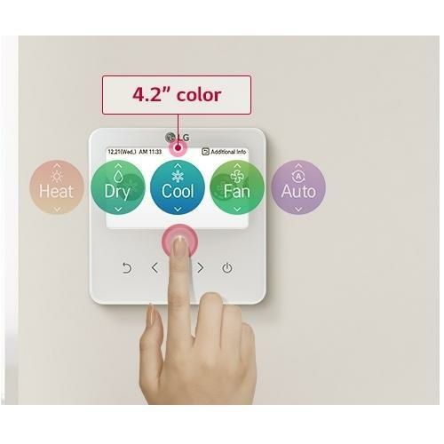 LG Air Conditioning PREMTB100 Standard III Hard Wired Remote Controlle ...