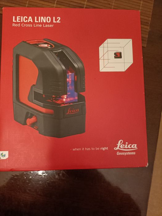 Лазарен нивелир Leica Lino L2 гр. Кърджали Промишлена зона - А • OLX.bg