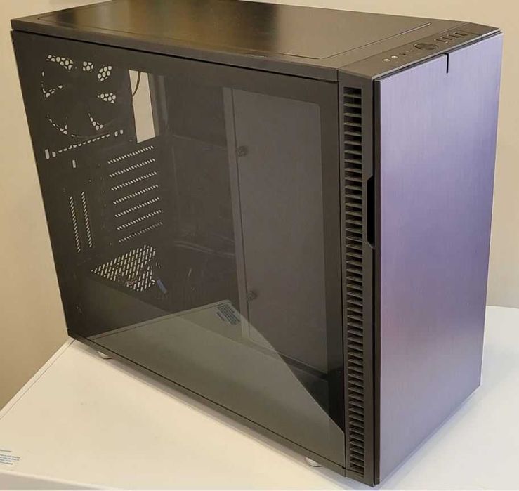 Компютърна кутия Fractal Design Define R6 Black Gaming PC case гр ...