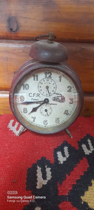 Ceas de masa CFR patent Junghans cu alarma Bucuresti Sectorul 3 • OLX.ro