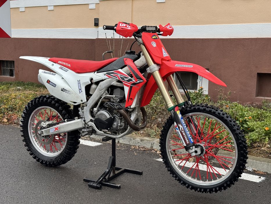 Cross Honda CRF 450 2016 pe injectie impecabil Reghin • OLX.ro