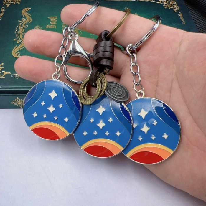 Starfield Емайлиран Ключодържател - "Звездно Небе" гр. Варна Колхозен ...