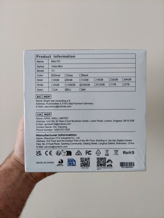 Mini PC Acemagic Vista Mini V1 cu 8GB RAM, 256GB SSD Bucuresti Sectorul ...