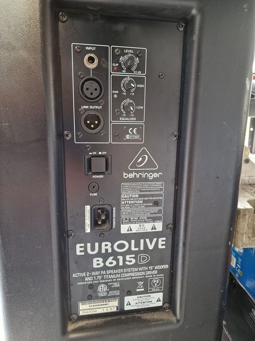 Amanet Vitan 107 Boxe Active Behringer B615D 1500w Bucuresti Sectorul 3 ...