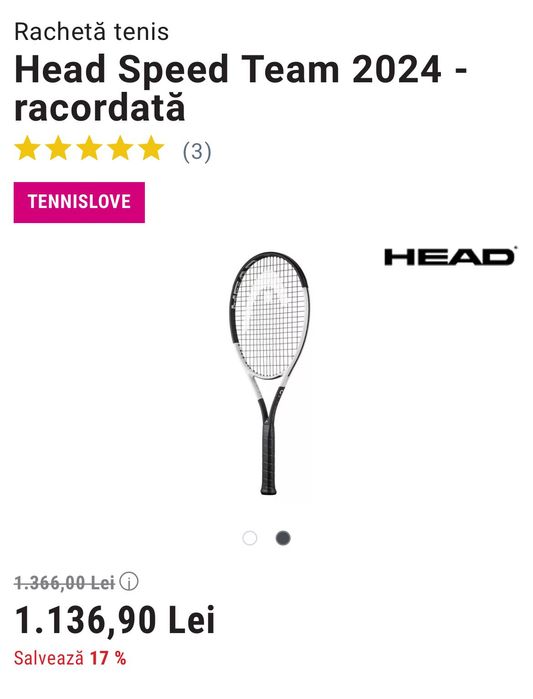 Racheta tenis Head Speed Team 700 Valea Lupului • OLX.ro