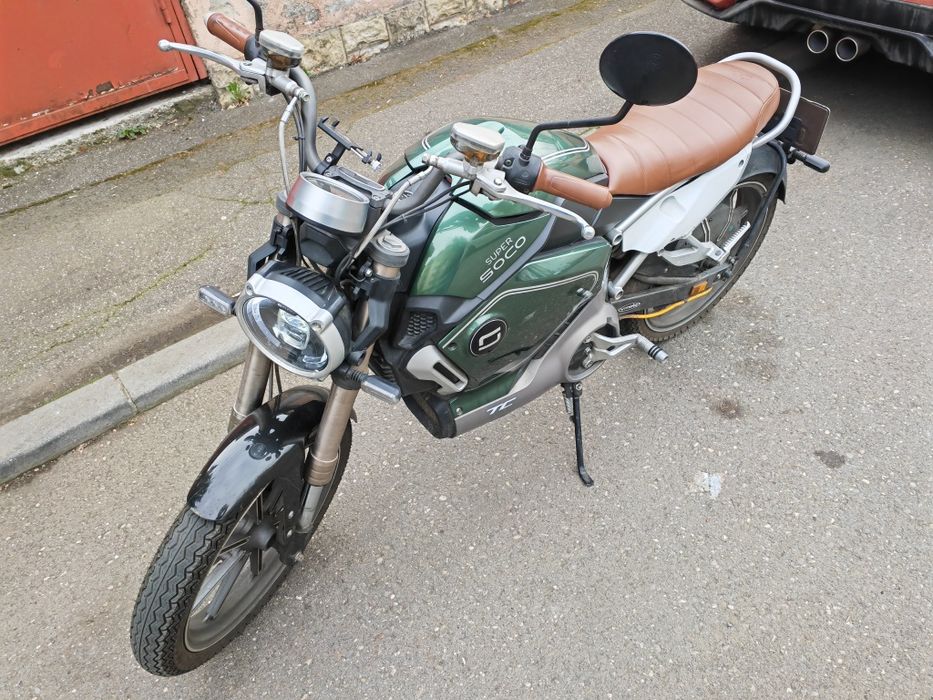 Cafe Racer Super Soco TC Electric Categoria B / AUTONOMIE 80KM Ilfov ...