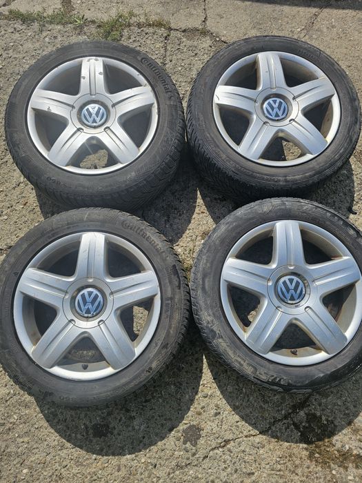 Jante aliaj originale Volkswagen Golf 4 Bora Polo 5x100 R16 7J ET38 ...