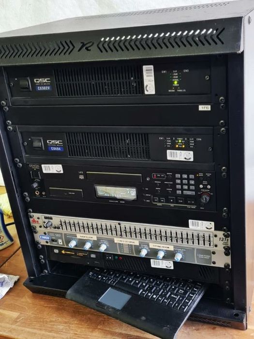 Rack Audio Profesional QSC & Cloud - Sistem Complet 2 Zone (HiFi ...