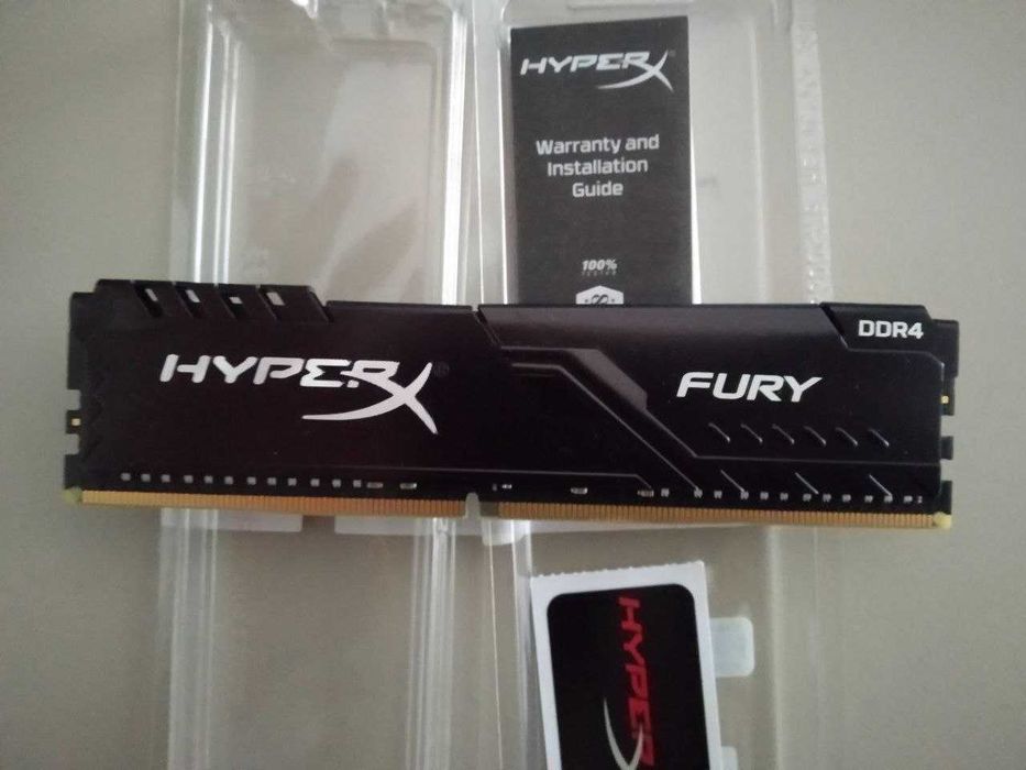 Рам памет - HyperX FURY RAM Memory Black - 16GB DDR4 3200 CL16 гр ...