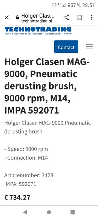 Polizor pneumatic MAG 9000, profesional Constanta • OLX.ro