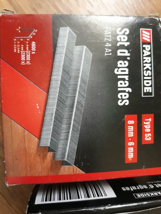 Capse,cuie,agrafe capsator parkside /tip 53/tip 55/tip 47 pneumatic ...