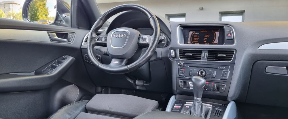 Audi Q5 2.0TDI 170CP QUATTRO S.LINE LED BiXenon PIELE Pavilion Negru ...