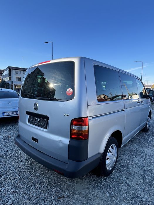 VW T5 Transporter 1.9tdi 2008 E4 8+1 Clima Ramnicu Valcea • OLX.ro