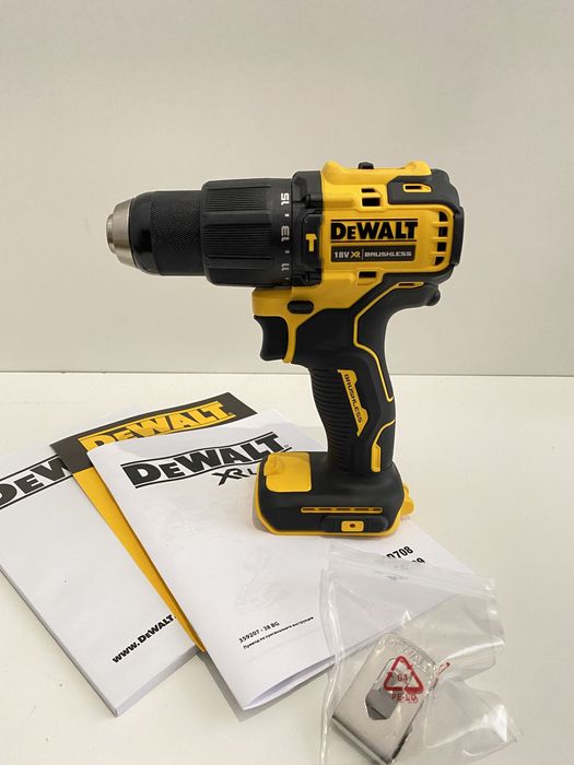 Безчетков Ударен Винтоверт DCD709 18V XR Brushless с метален патронник ...