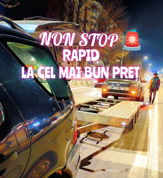 Tractari auto / Platforma non stop / Tractari dube / transport marfa ...