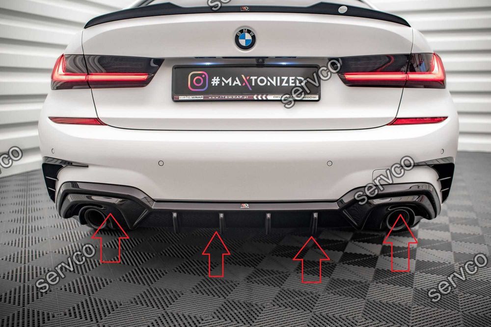 Pachet Body kit tuning Bmw Seria 3 G20 G21 M-Pachet 2018-2022 v10 ...