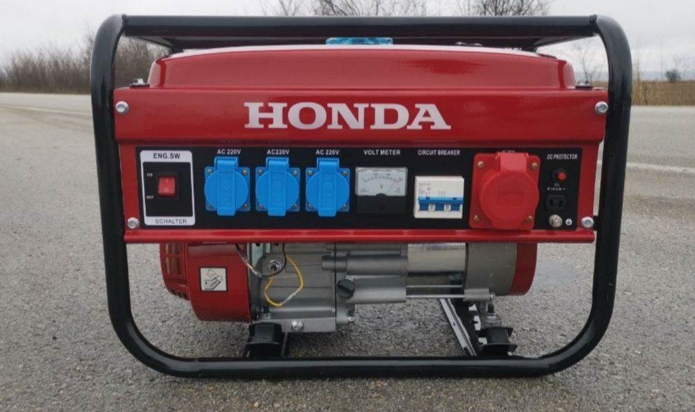 Бензинов генератор за ток HONDA 6,5 kw T70 inverter 5 kw гр. Казанлък • OLX.bg