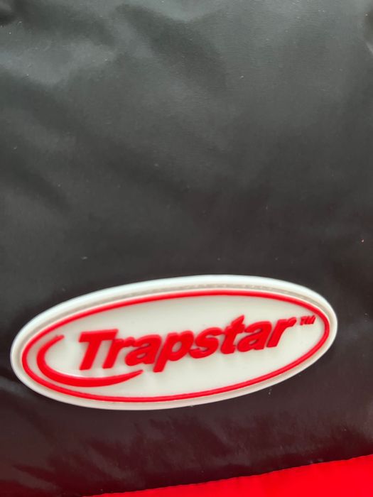 TRAPSTAR HYPERDRIVE puffer jacket- black/red/white Brad • OLX.ro