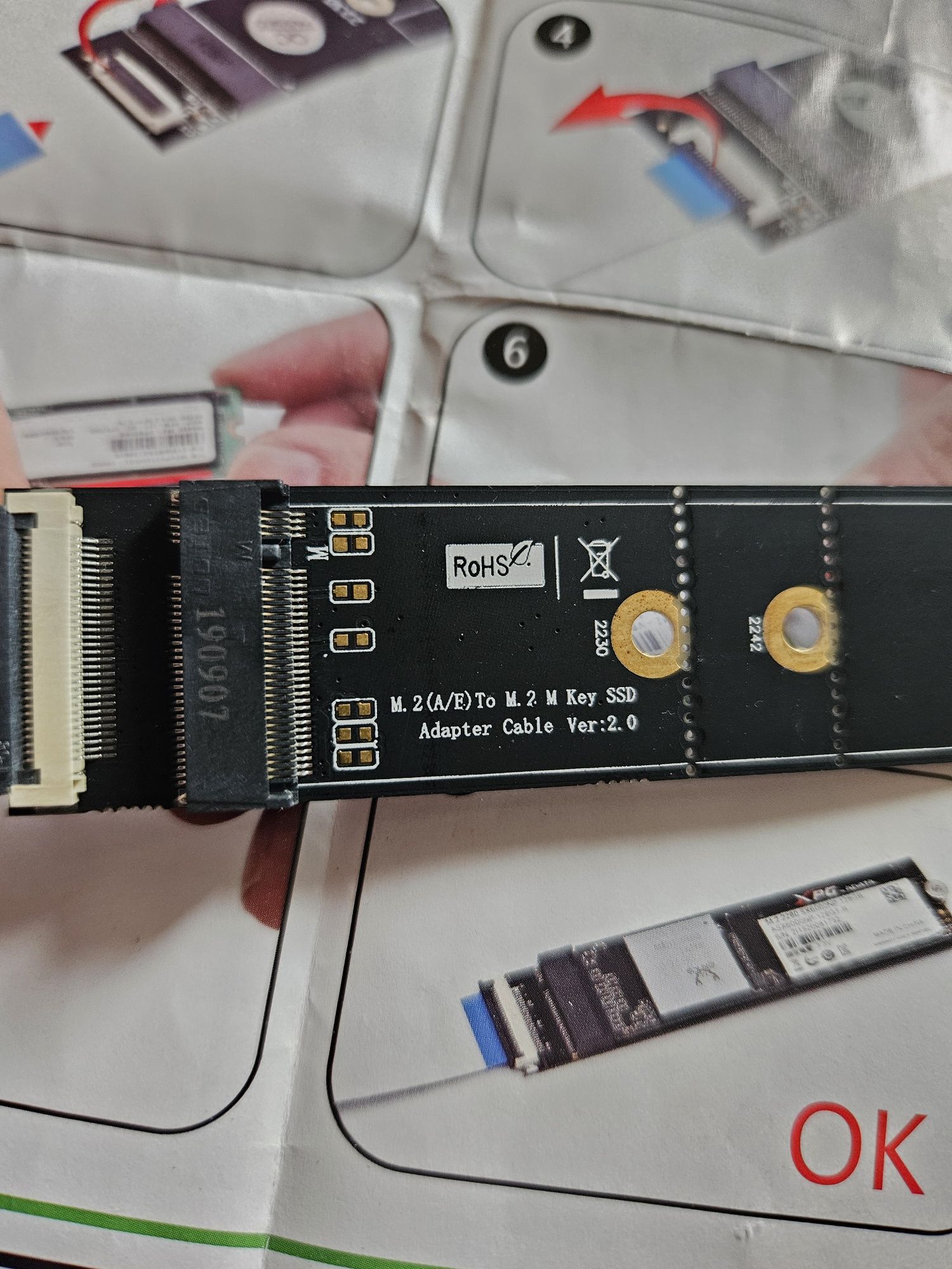 Адаптер M.2 Wi-Fi A, E Key към M.2 M Key гр. София Разсадника • OLX.bg