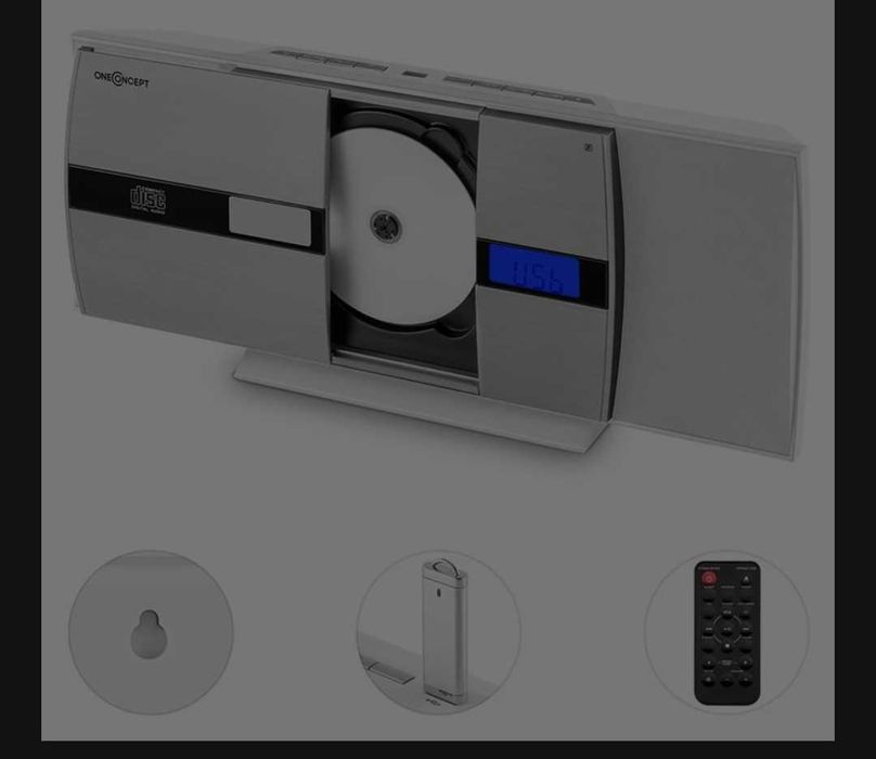 One Concept, Auna V-15-BT,стерео система, Bluetooth, CD и дистанционно гр. Бургас Банево • OLX.bg