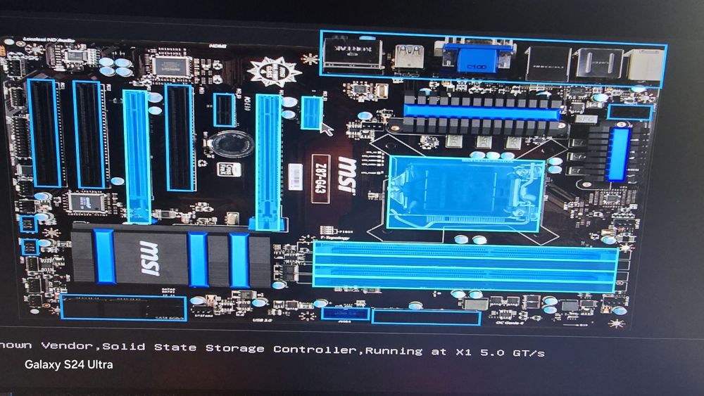 MSI Z87 G43 Геймърски компютър с процесор Xeon E3-1270, RAM 28Gb гр ...