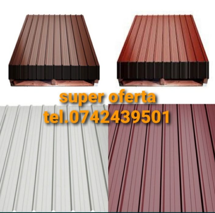 Tabla cutata zincata 200×0,90 Ploiesti • OLX.ro