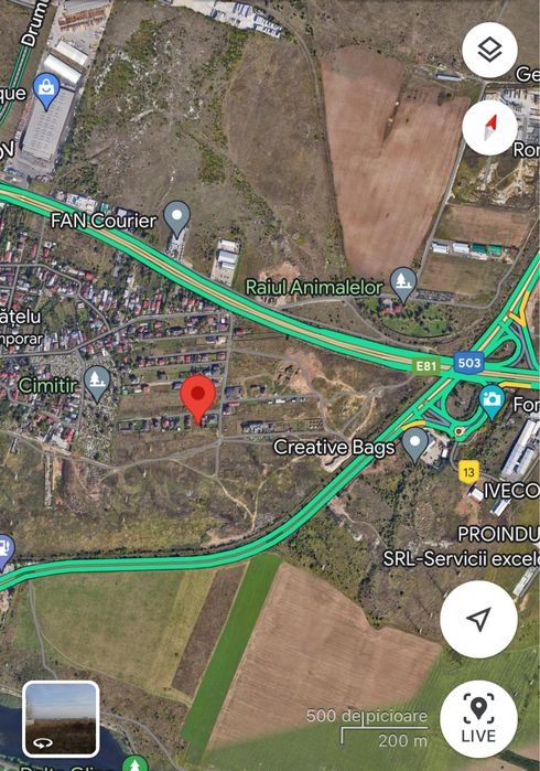 Teren Catelu Ilfov intravilan Bucuresti Sectorul 3 • OLX.ro