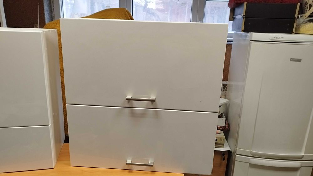 Кухненски шкафoве за стена бял гланц 4бр гр София Горна баня • Olx Bg