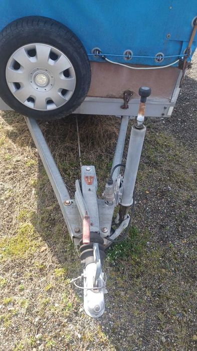 Remorca Stema cu prelata si doua axe Arad • OLX.ro