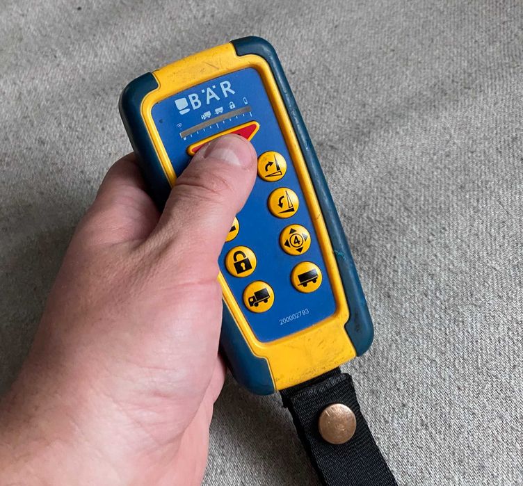 Telecomanda radio wireless SmartControl 1.0 BAR - lift hidraulic oblon ...